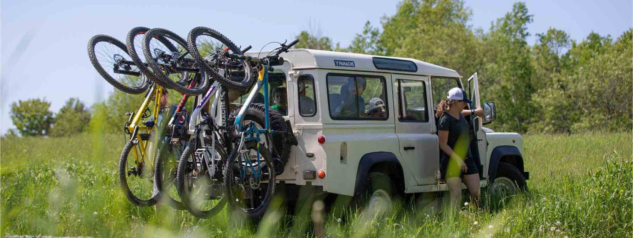 Discover Panache Vertical Hitch Mounted Bike Racks MADE IN CANADA