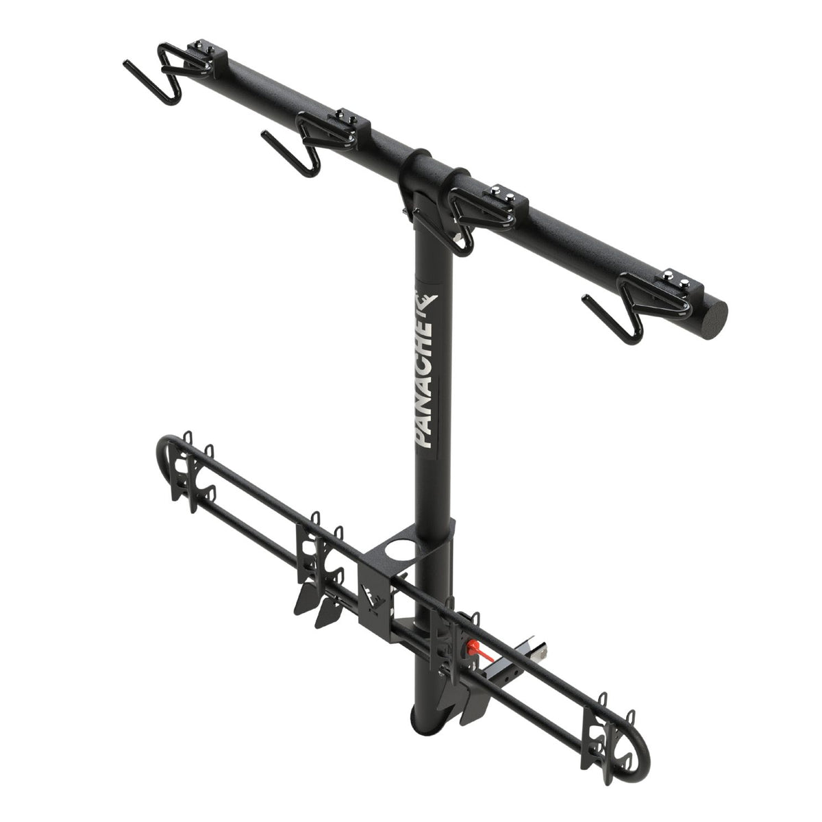 T4 vertical bike rack for 2 inch hitch | Panache Rack