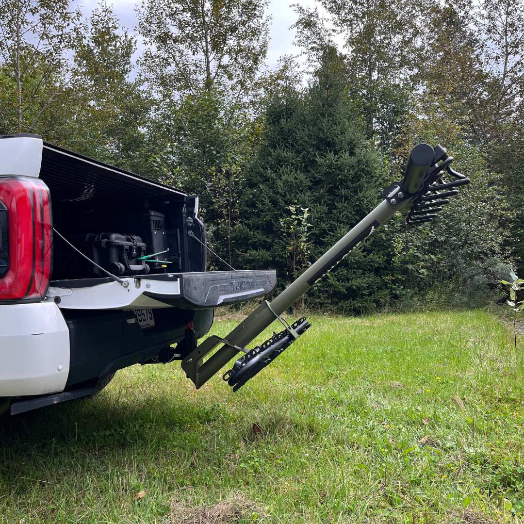 T6 - 6 bike hitch mount vertical bike rack for 2 inch hitch | Panache Rack